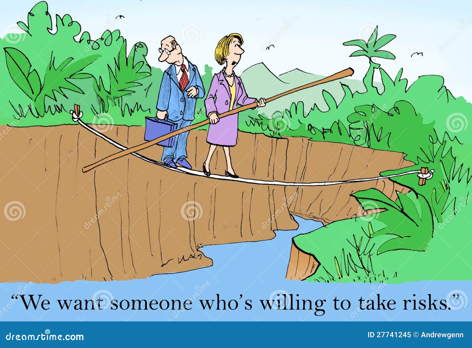 Take risks stock illustration. Illustration of management - 27741245