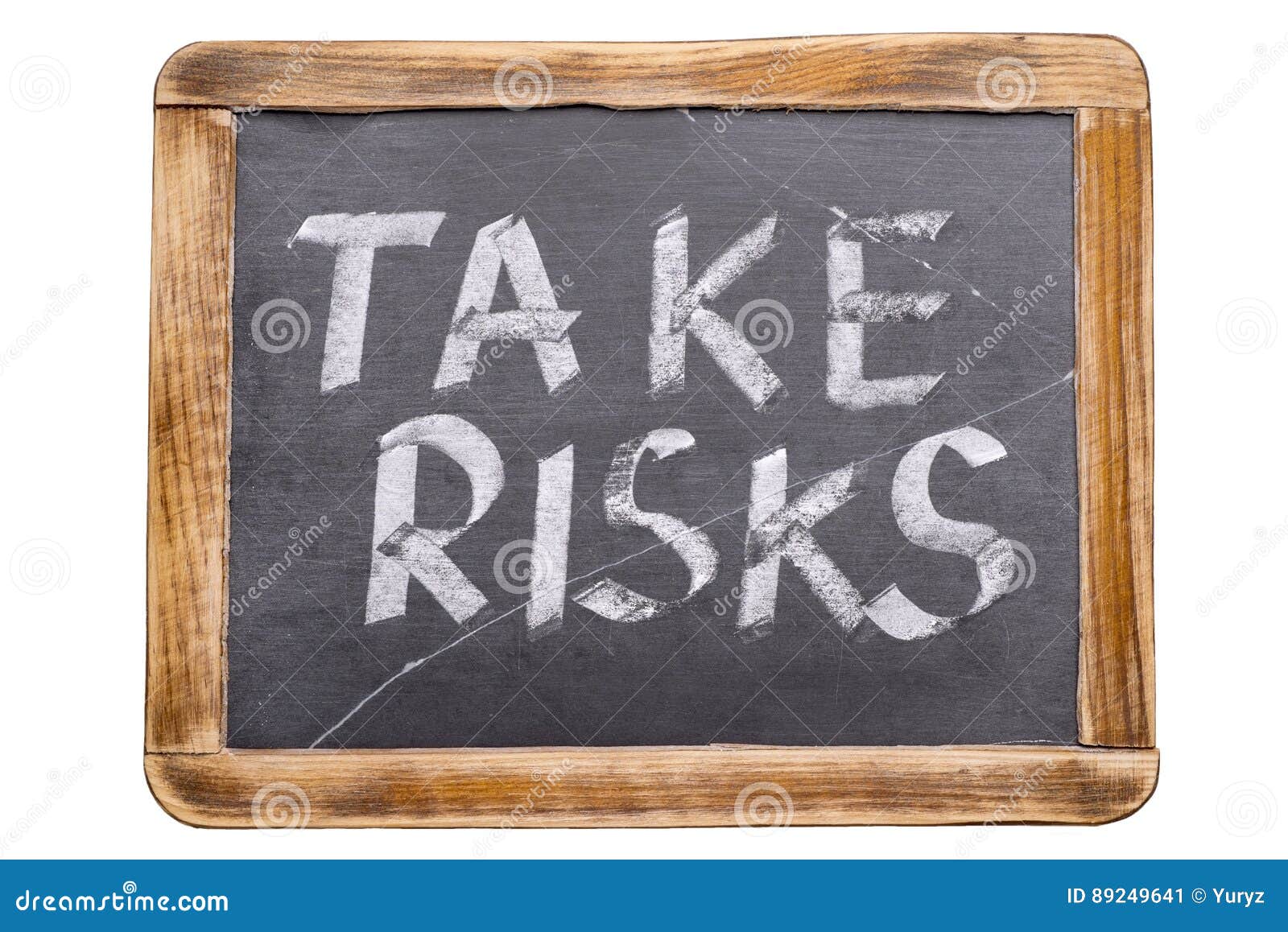 Take risks framed stock image. Image of label, wooden - 89249641