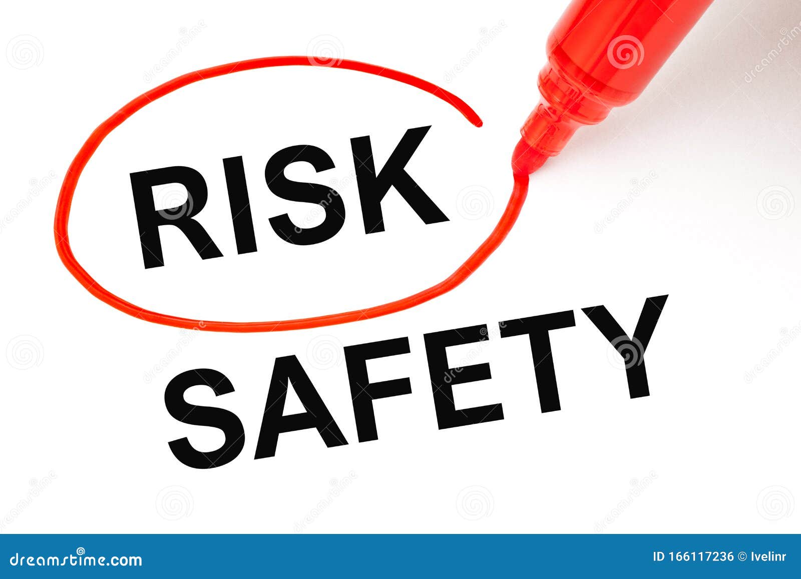 Take Risks instead of Safety Concept Stock Photo - Image of confident ...