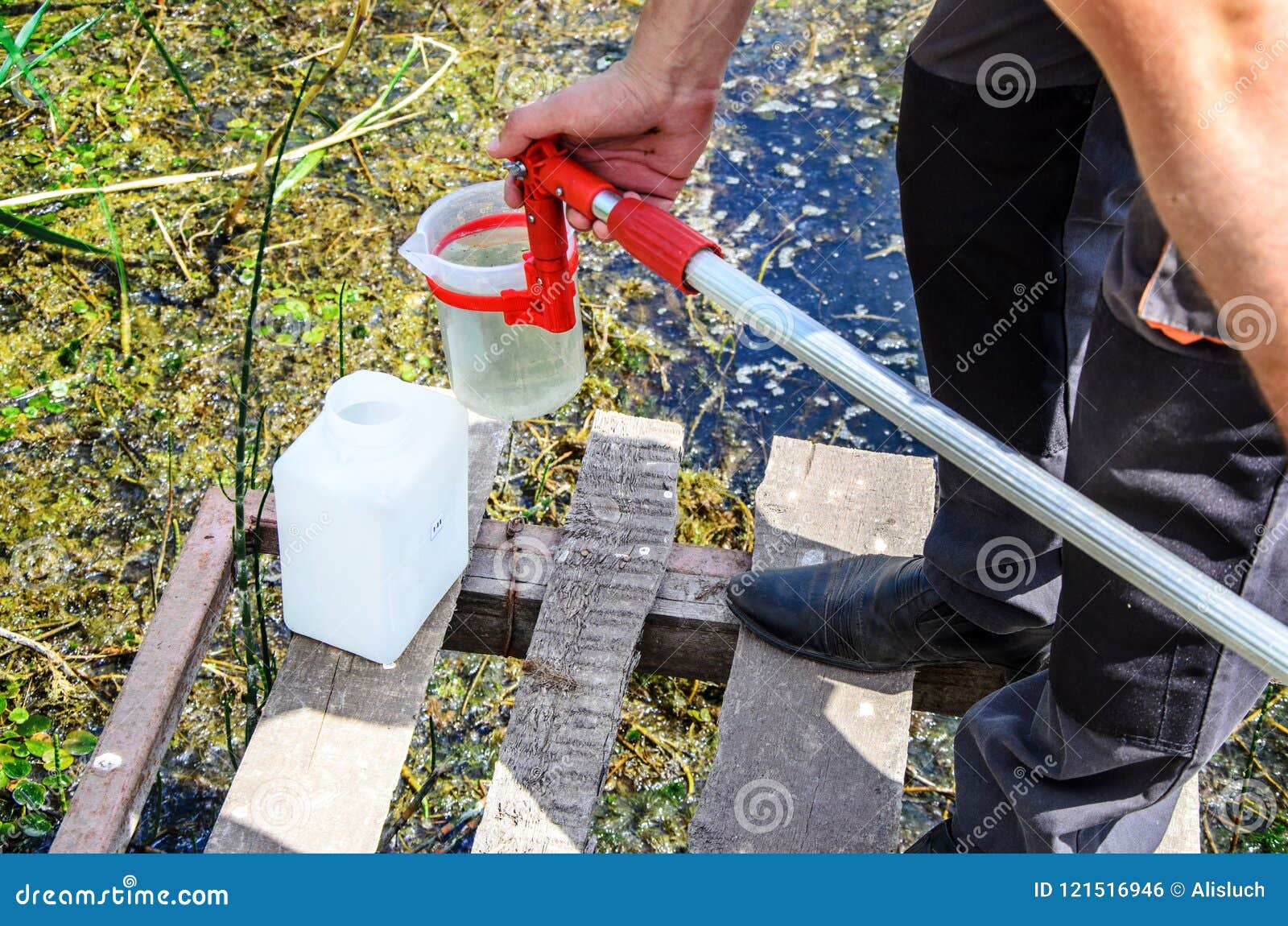 Take Samples of Water for Laboratory Testing. the Concept - Analysis of ...