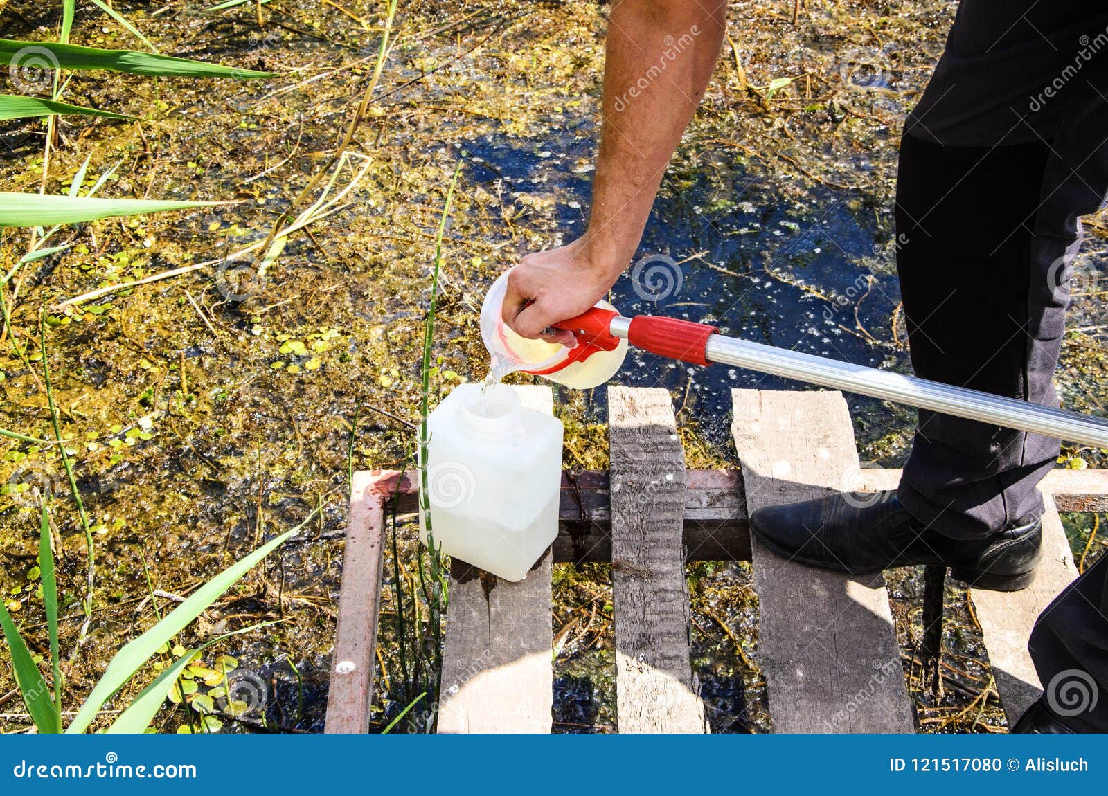 Take Samples of Water for Laboratory Testing. the Concept - Analysis of ...