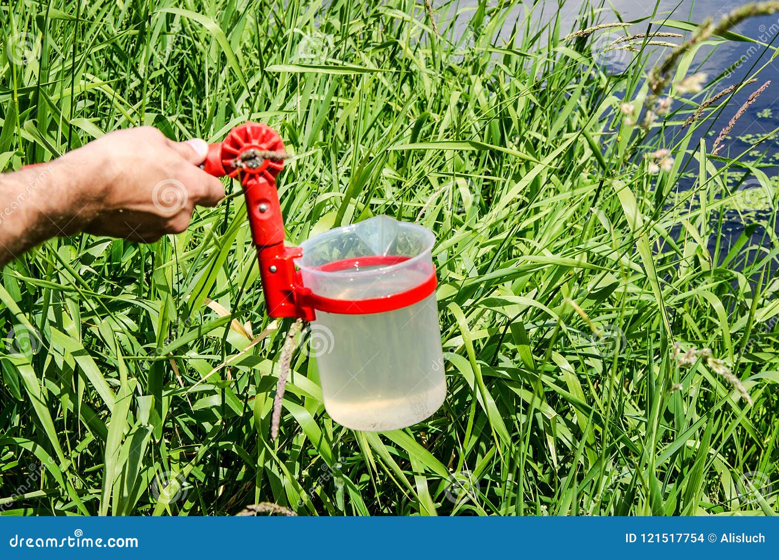 Take Samples of Water for Laboratory Testing. the Concept - Analysis of ...