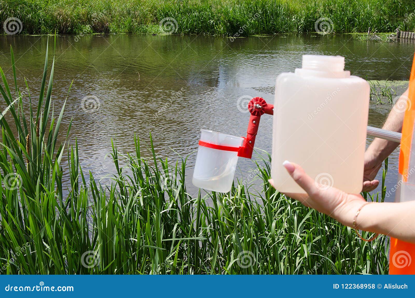 Take Samples of Water for Laboratory Testing. the Concept - Analysis of ...