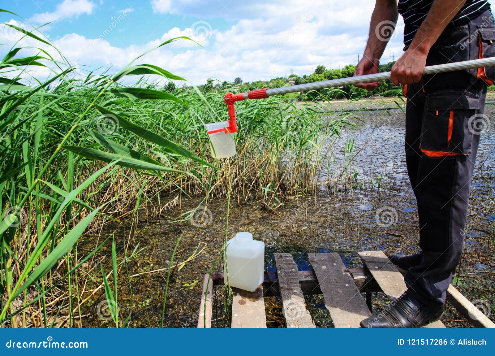 Take Samples of Water for Laboratory Testing. the Concept - Analysis of ...