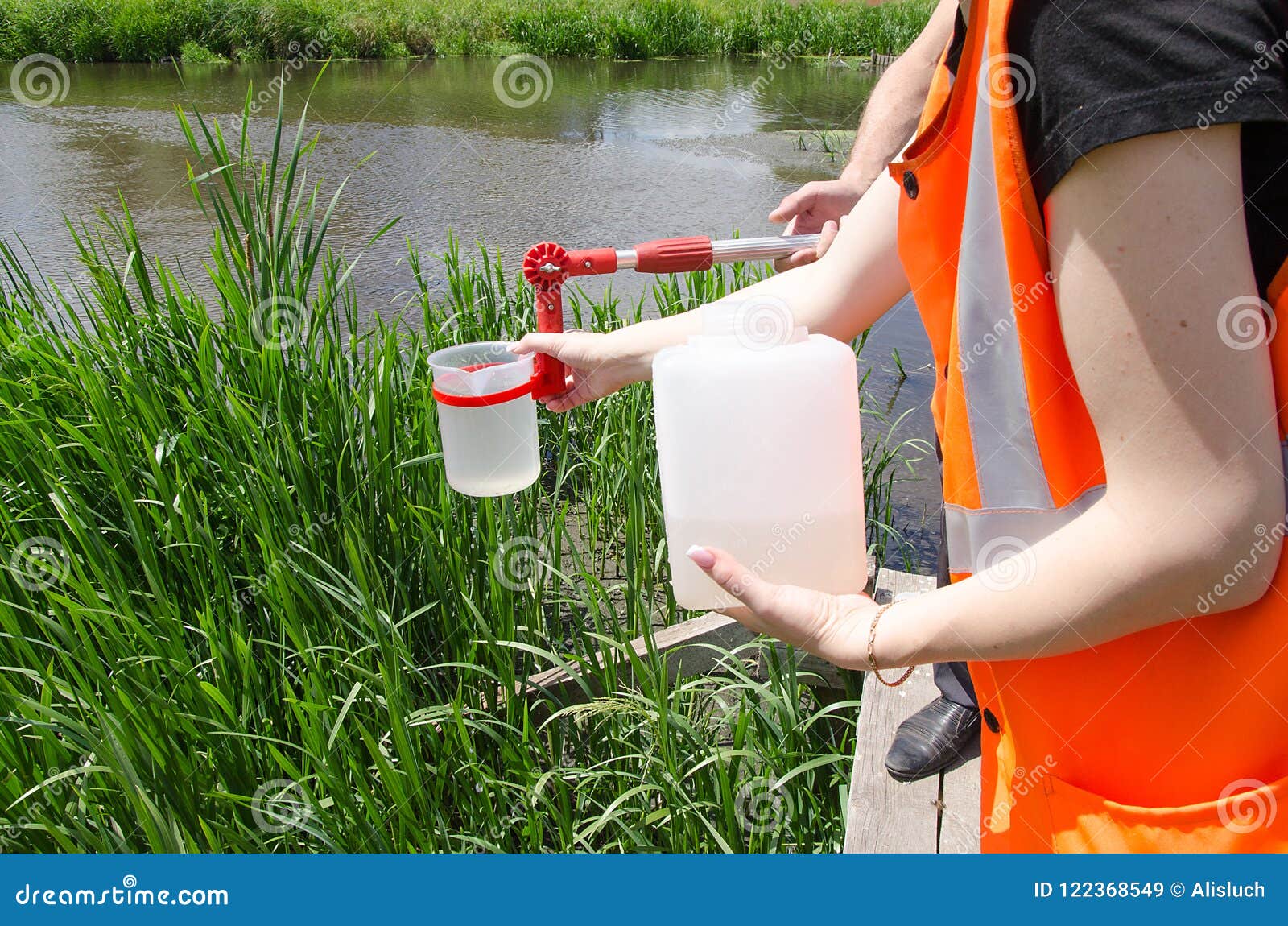 Take Samples of Water for Laboratory Testing. the Concept - Analysis of ...