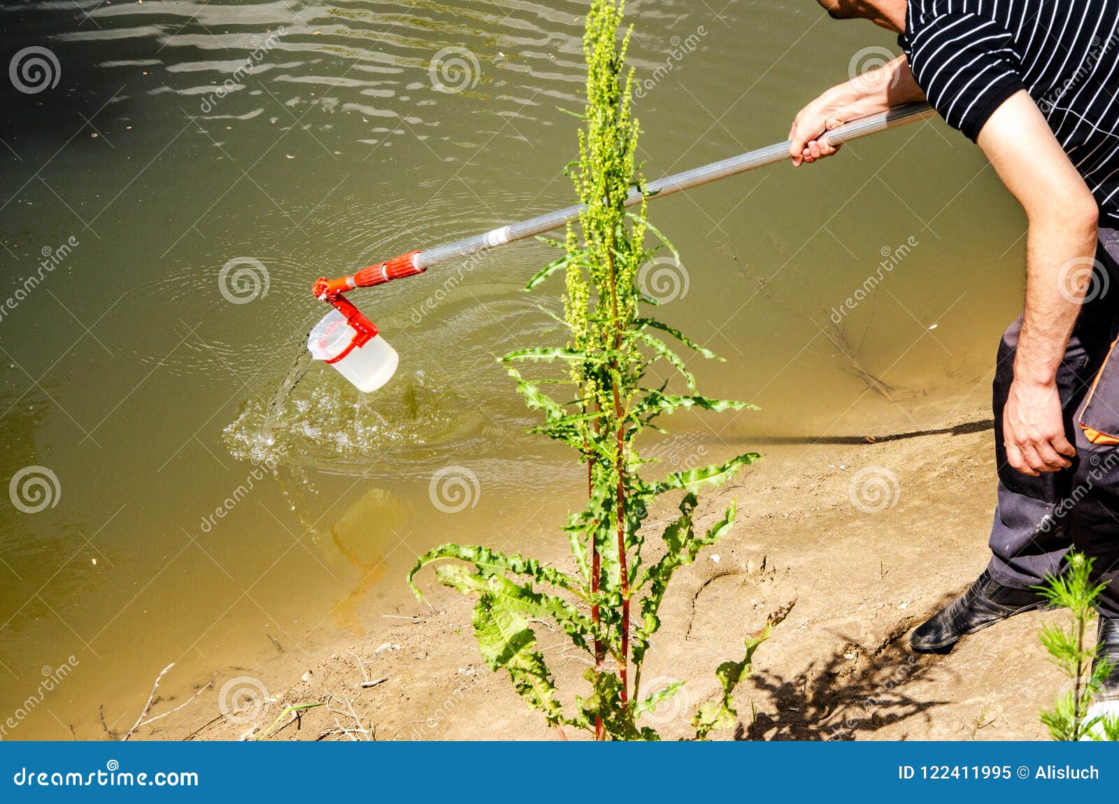 Take Samples of Water for Laboratory Testing. the Concept - Analysis of ...