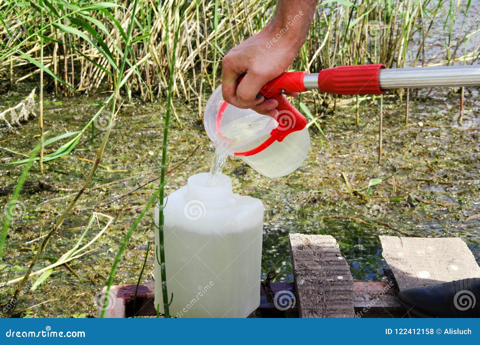 Take Samples of Water for Laboratory Testing. the Concept - Analysis of ...