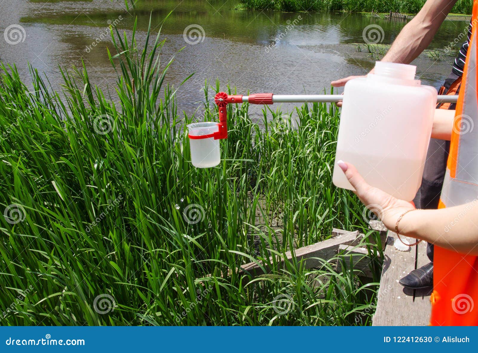 Take Samples of Water for Laboratory Testing. the Concept - Analysis of ...