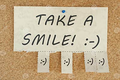 Take a smile stock image. Image of notice, copyspace - 23891277