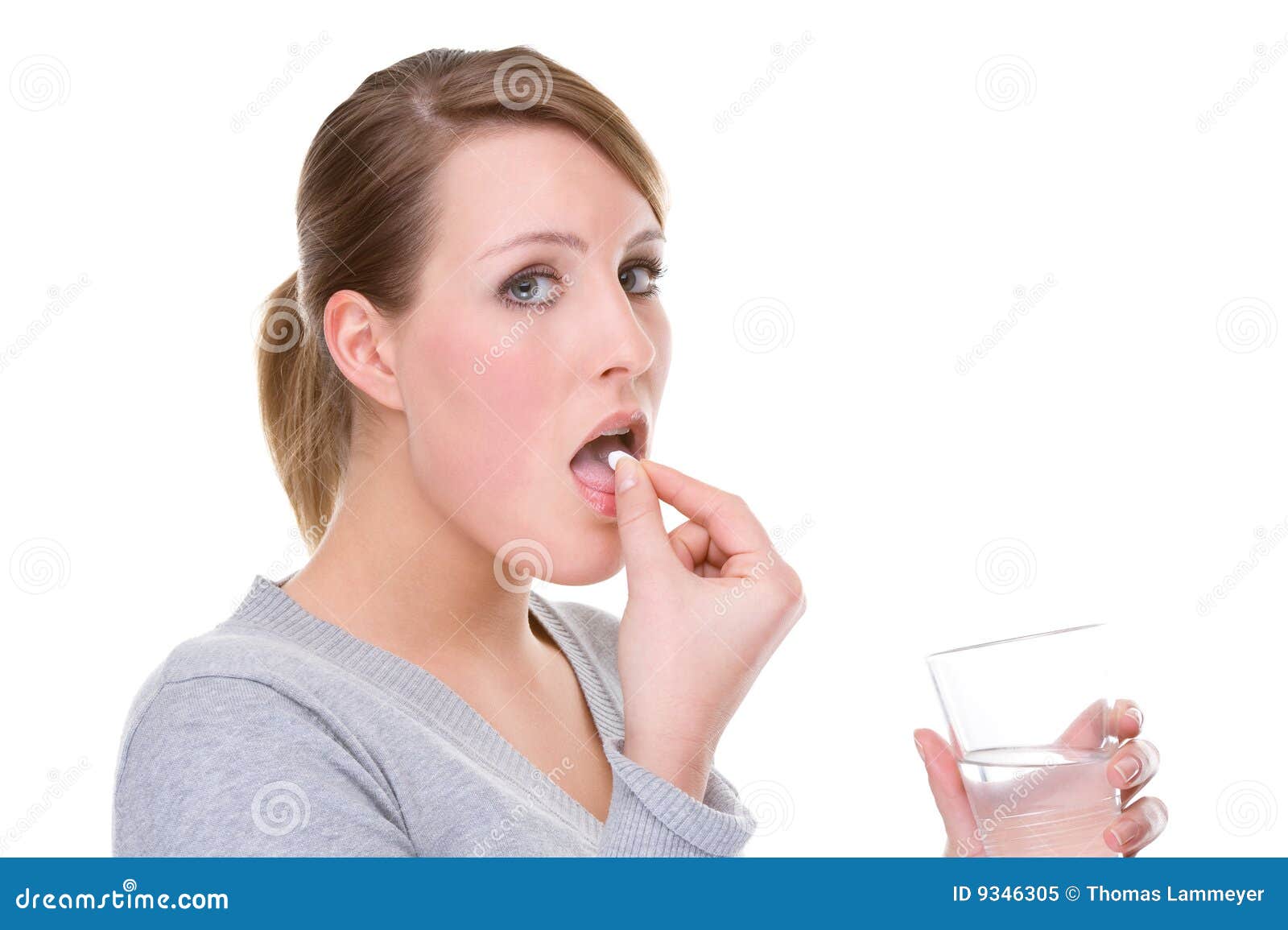 Take some medicine stock image. Image of pill, portrait - 9346305