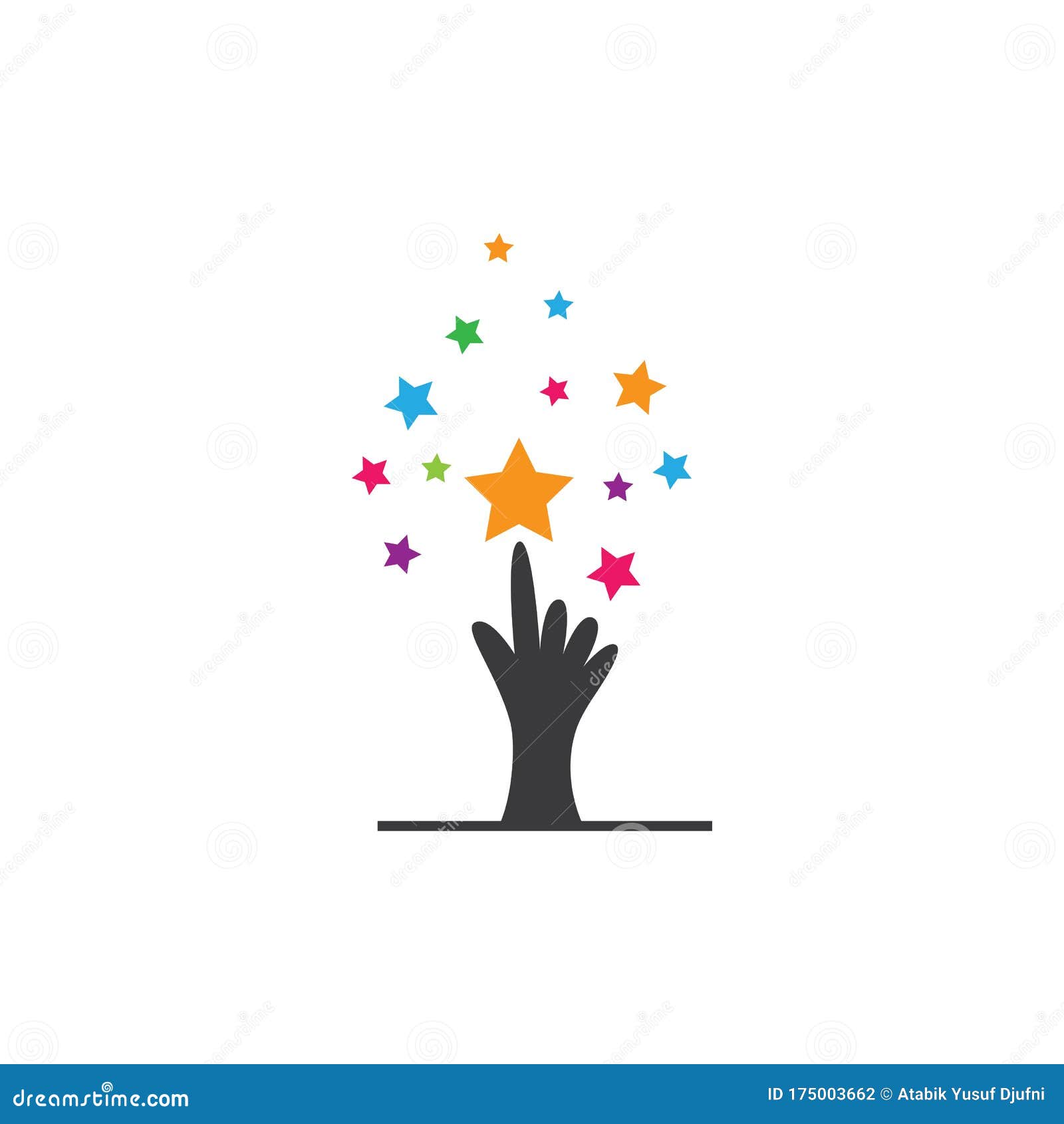Take a star icon stock vector. Illustration of template - 175003662