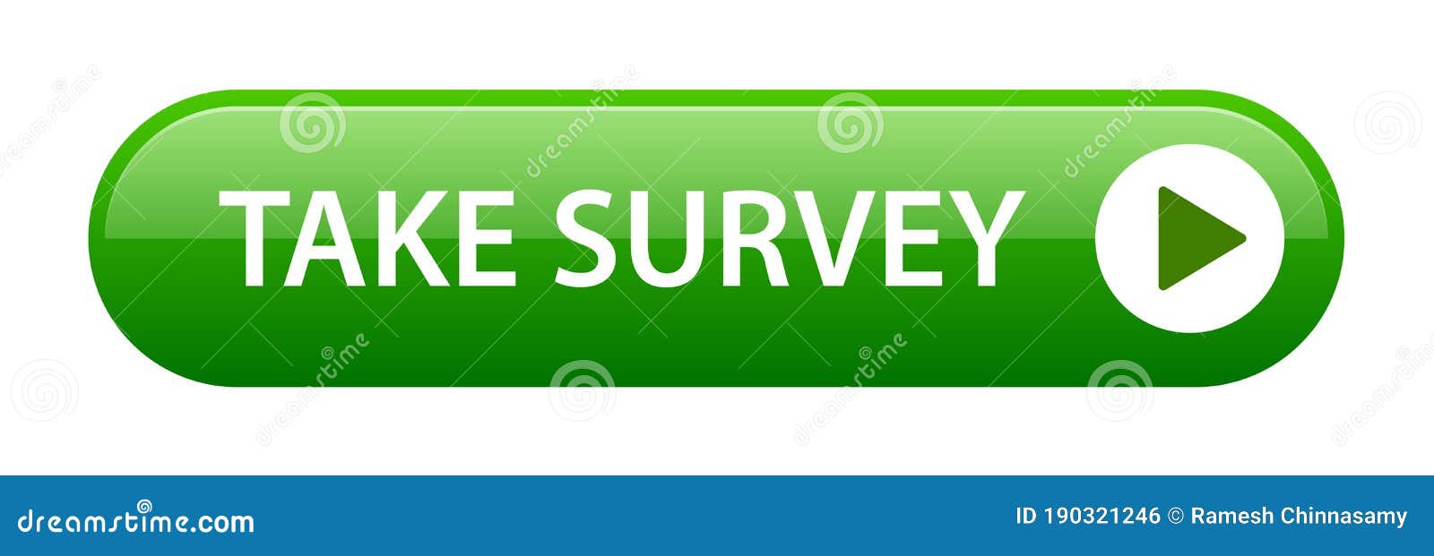 Take survey button stock vector. Illustration of click - 190321246