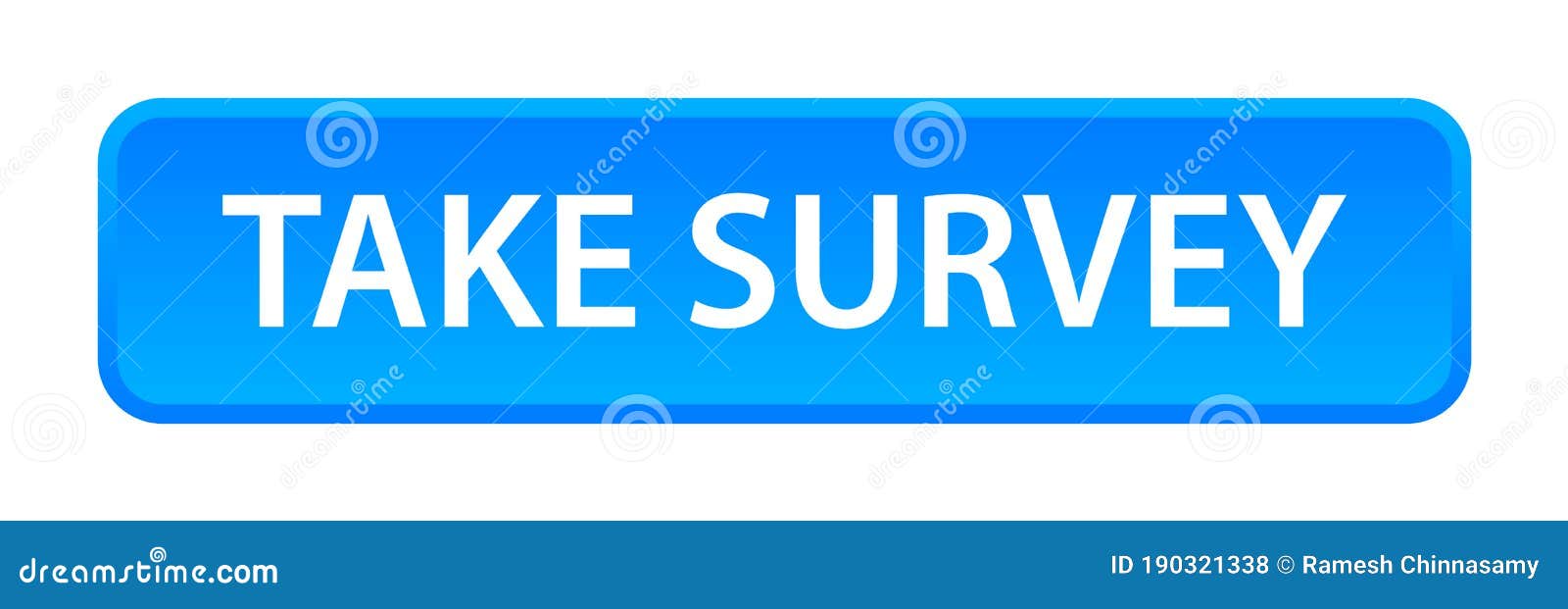Take survey button stock vector. Illustration of element - 190321338