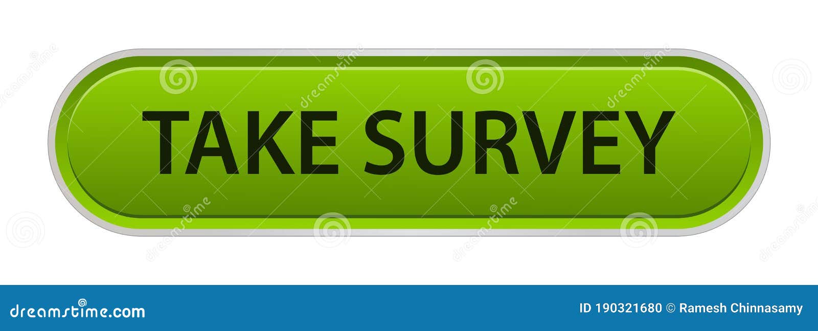 Take survey button stock vector. Illustration of label - 190321680