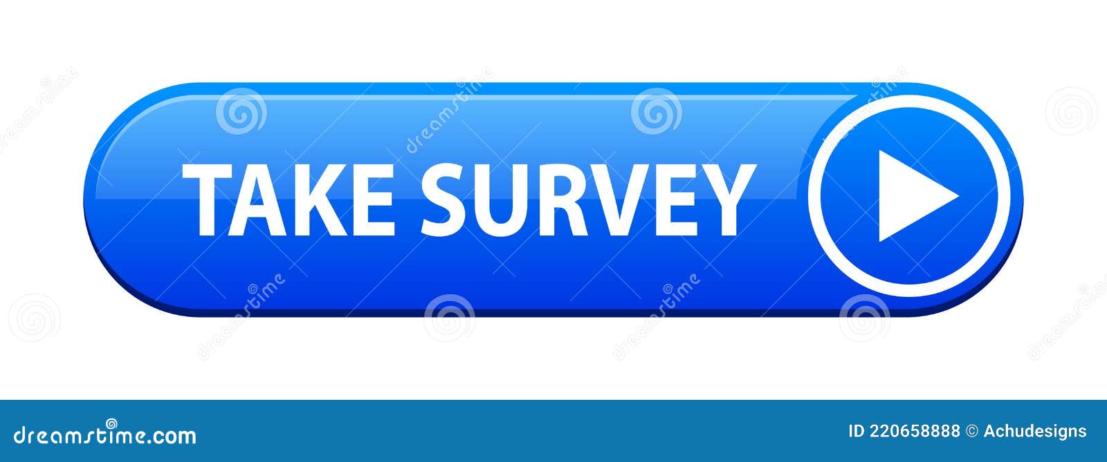 Take survey button stock vector. Illustration of graphic - 220658888