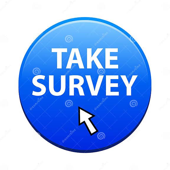 Take survey button stock vector. Illustration of button - 220659424