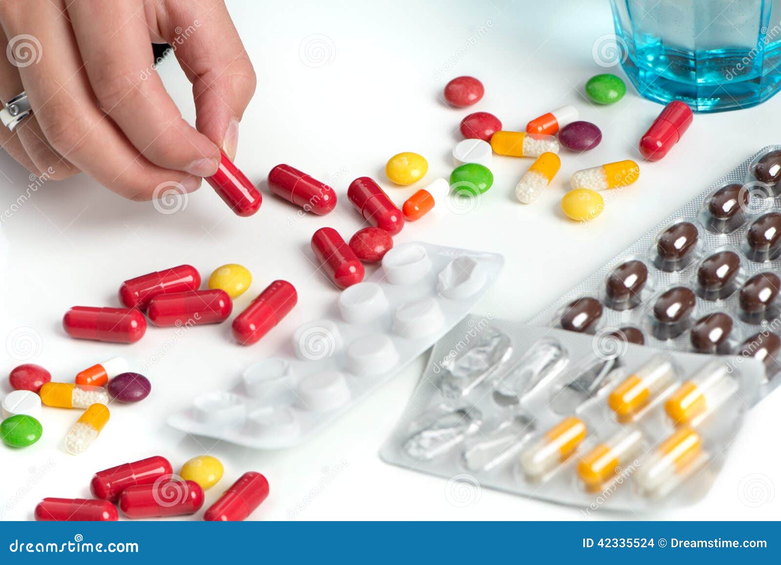 Take Tablets Royalty-Free Stock Photography | CartoonDealer.com #42336239