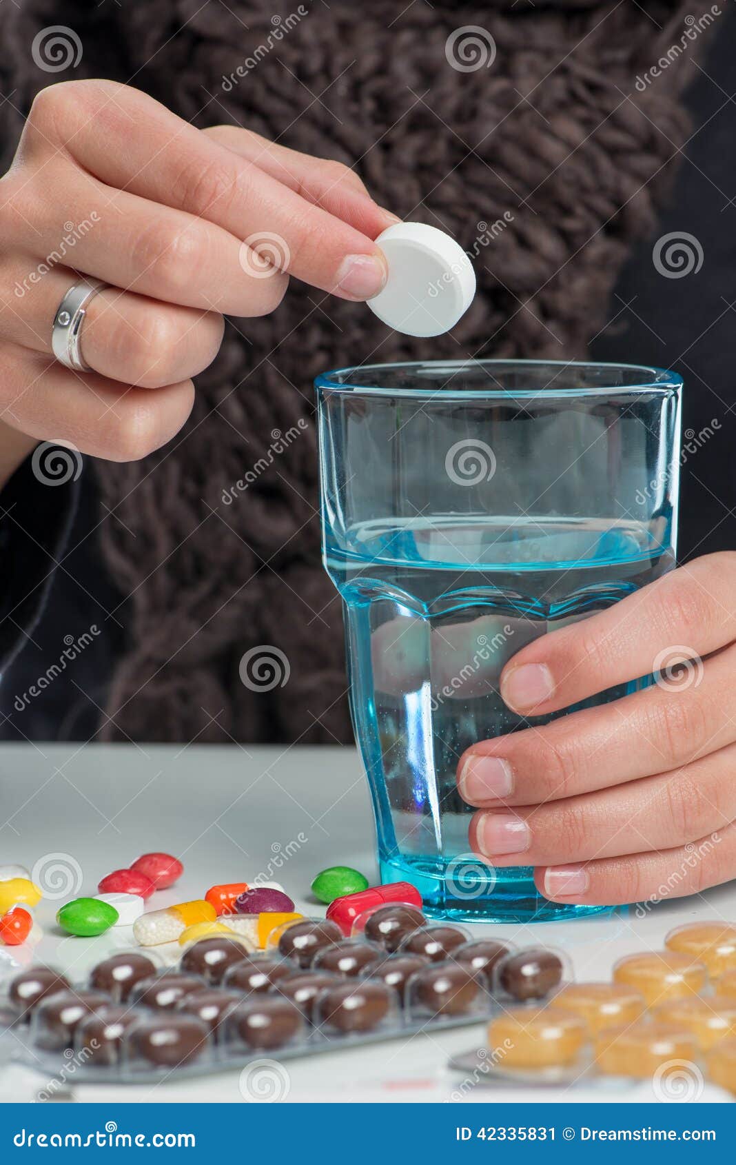 Take Tablets Royalty-Free Stock Photography | CartoonDealer.com #42336239