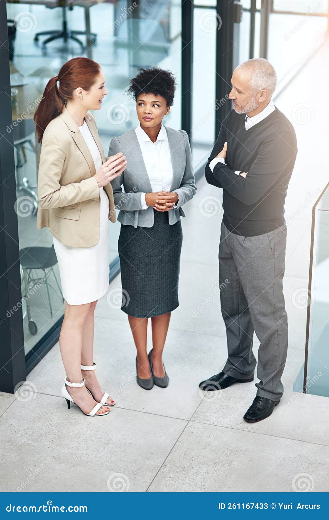 Take Time To Plot Out the Course of Each Day. a Group of Businesspeople ...