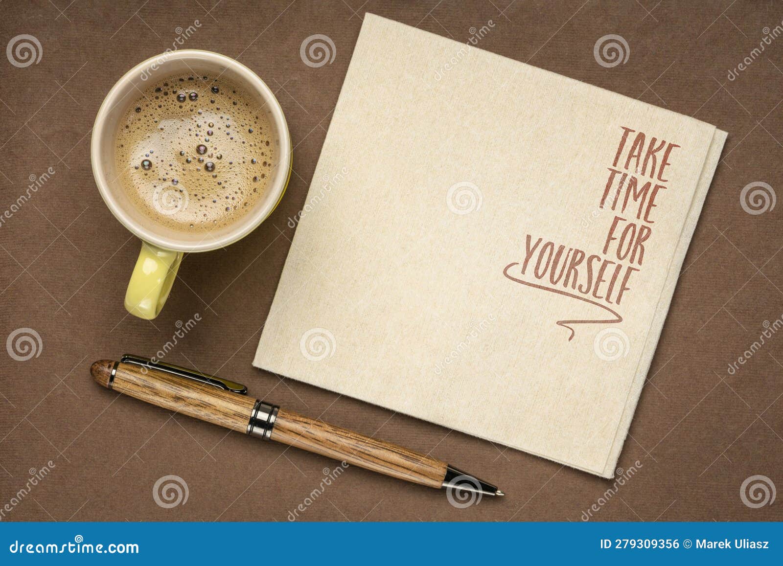 Take Time for Yourself - Inspirational Note, Self Care and Personal ...