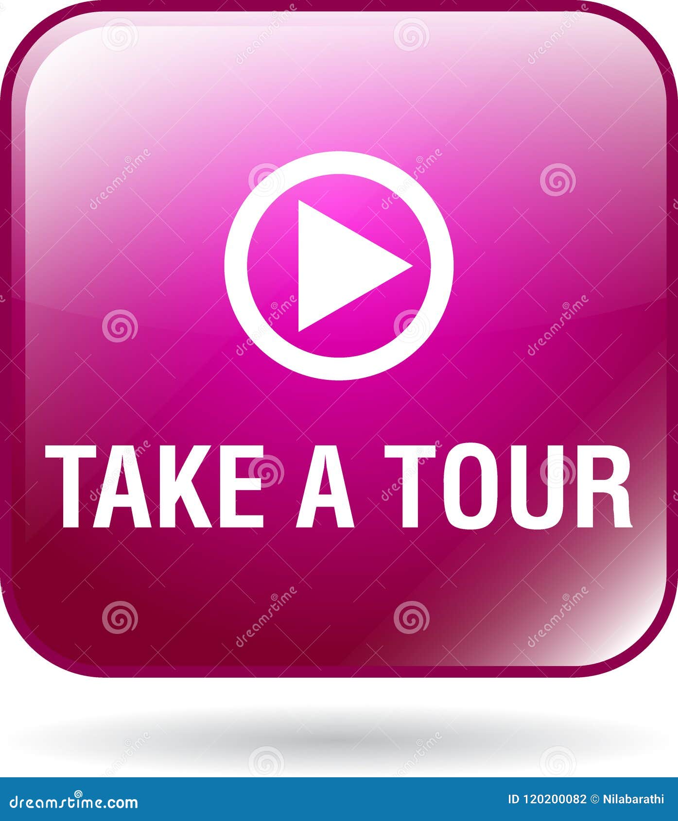 Take a tour web button stock illustration. Illustration of shine ...