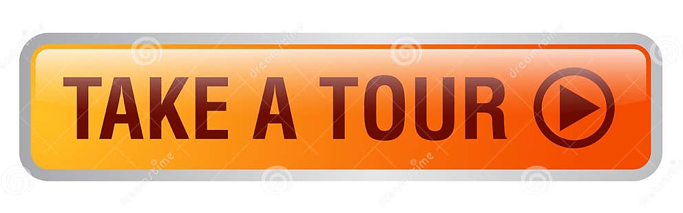 Take a tour web button stock illustration. Illustration of join - 120201553