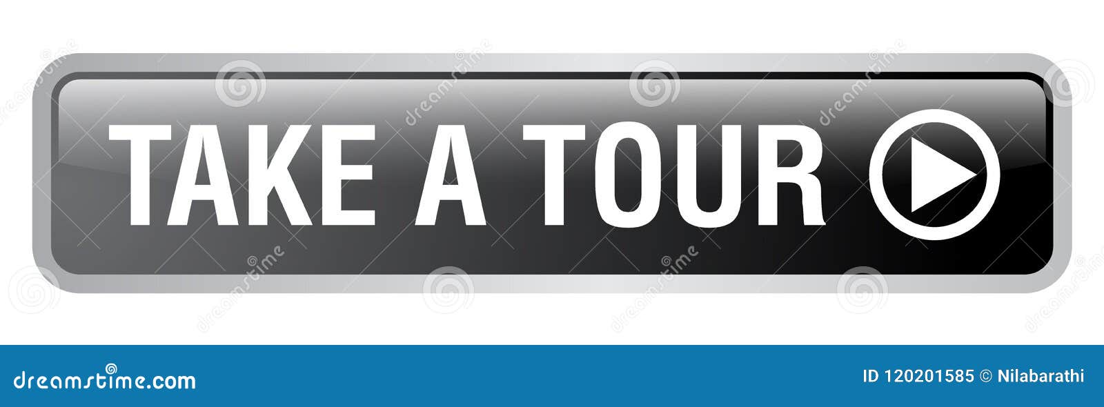 Take a tour web button stock illustration. Illustration of purchase - 120201585
