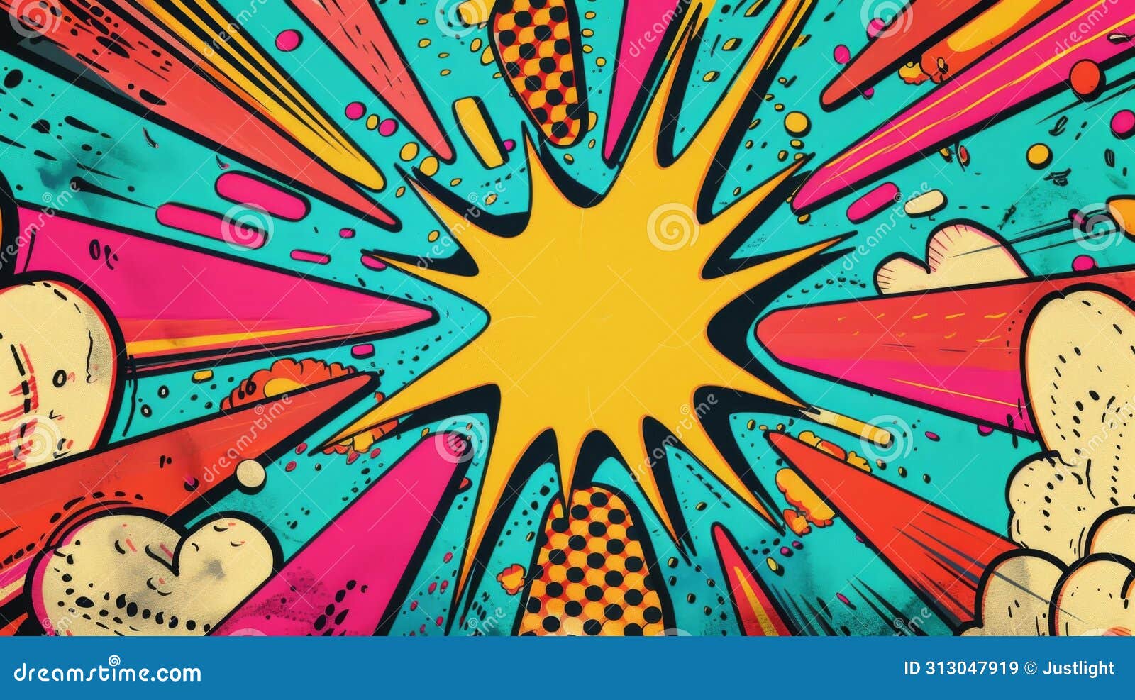 Take a Trip Down Memory Lane with this Funky Retro Pop Art Explosion ...