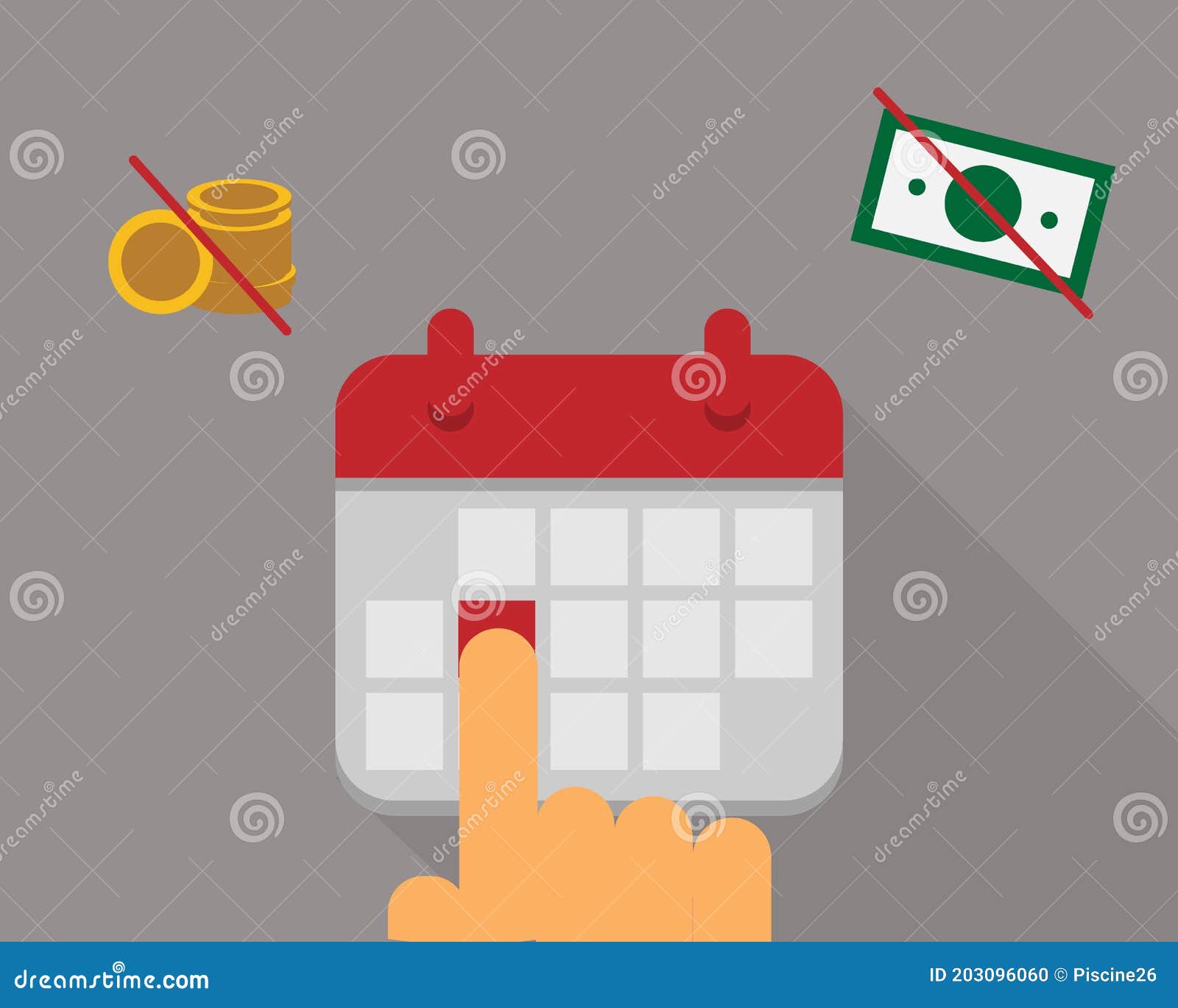 Take Unpaid Leave or Leave without Pay Request Vector Stock Vector ...