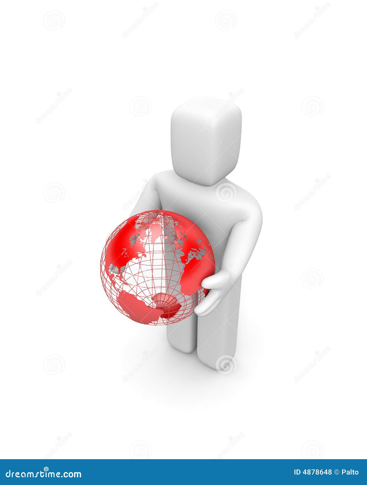 Take the world stock illustration. Illustration of abstract - 4878648