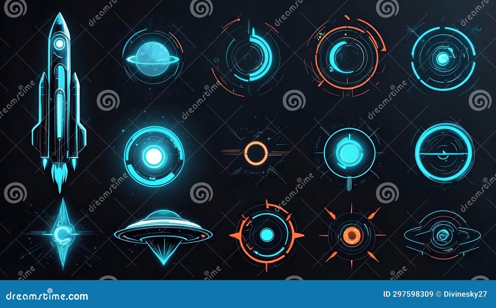 Next-level Visuals: Embrace the Power of Emission. Generative Ai Stock ...