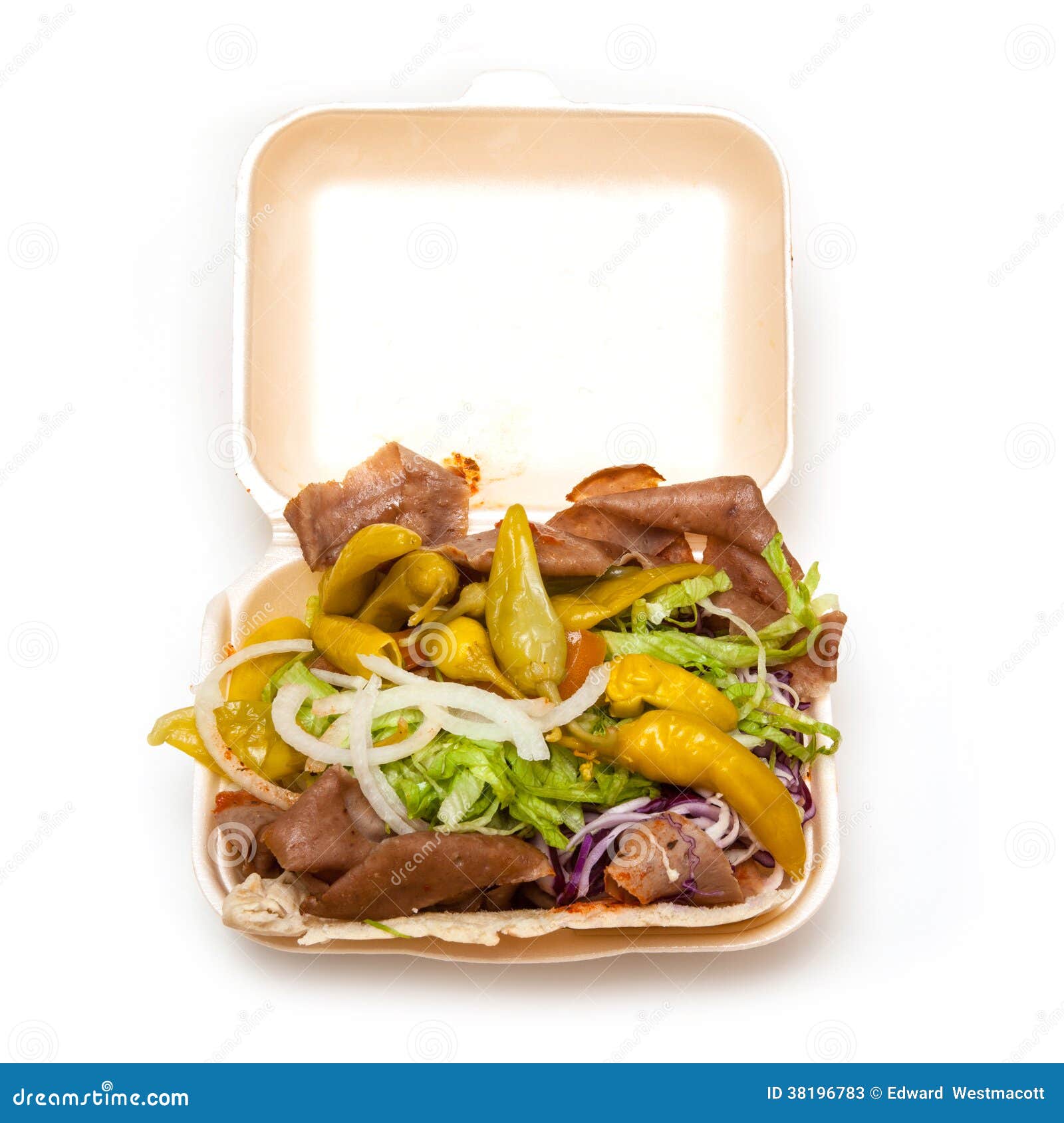 Takeaway Doner Kebab Stock Photos - Image: 38196783