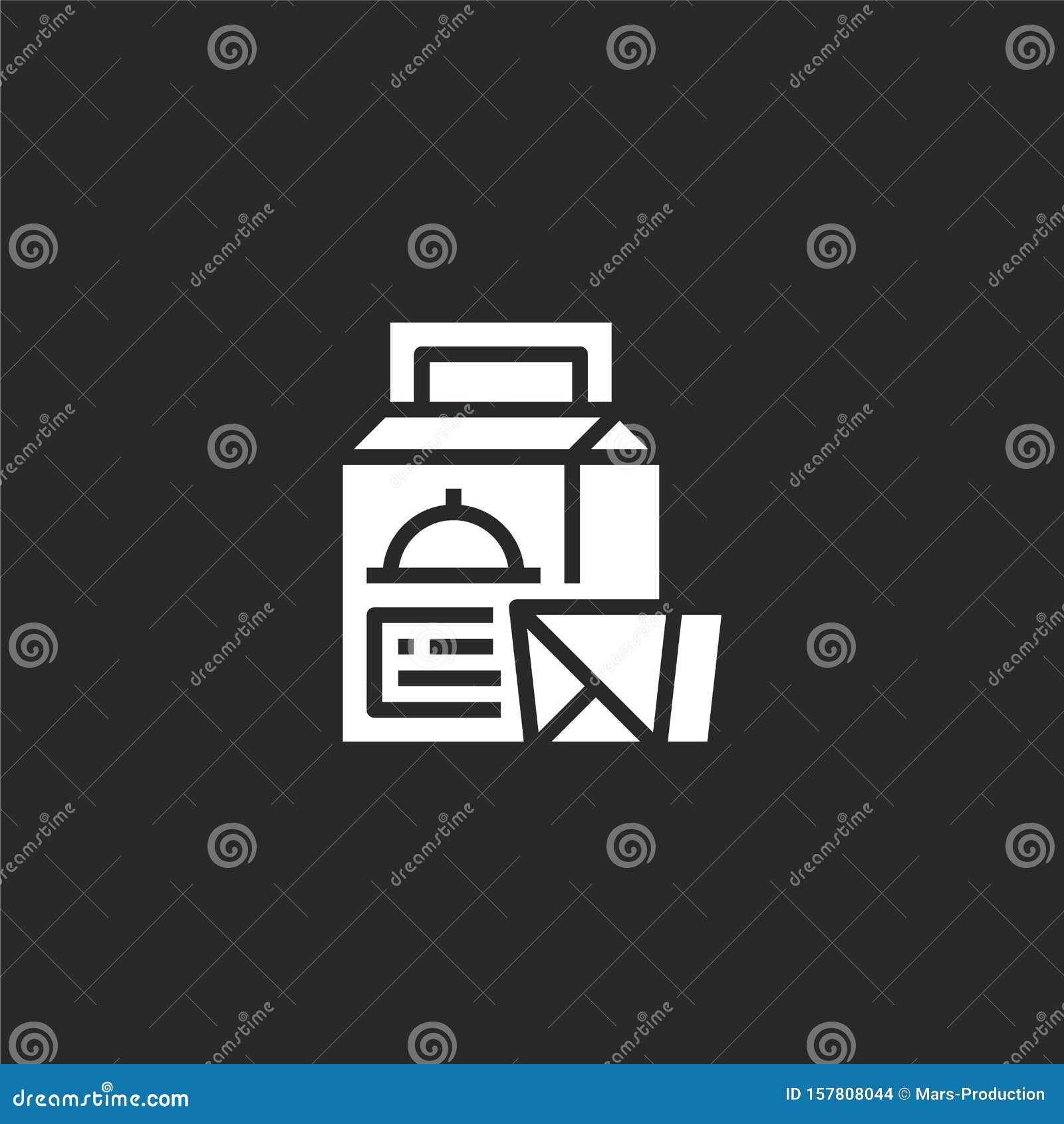 Takeaway Icon. Filled Takeaway Icon for Website Design and Mobile, App ...