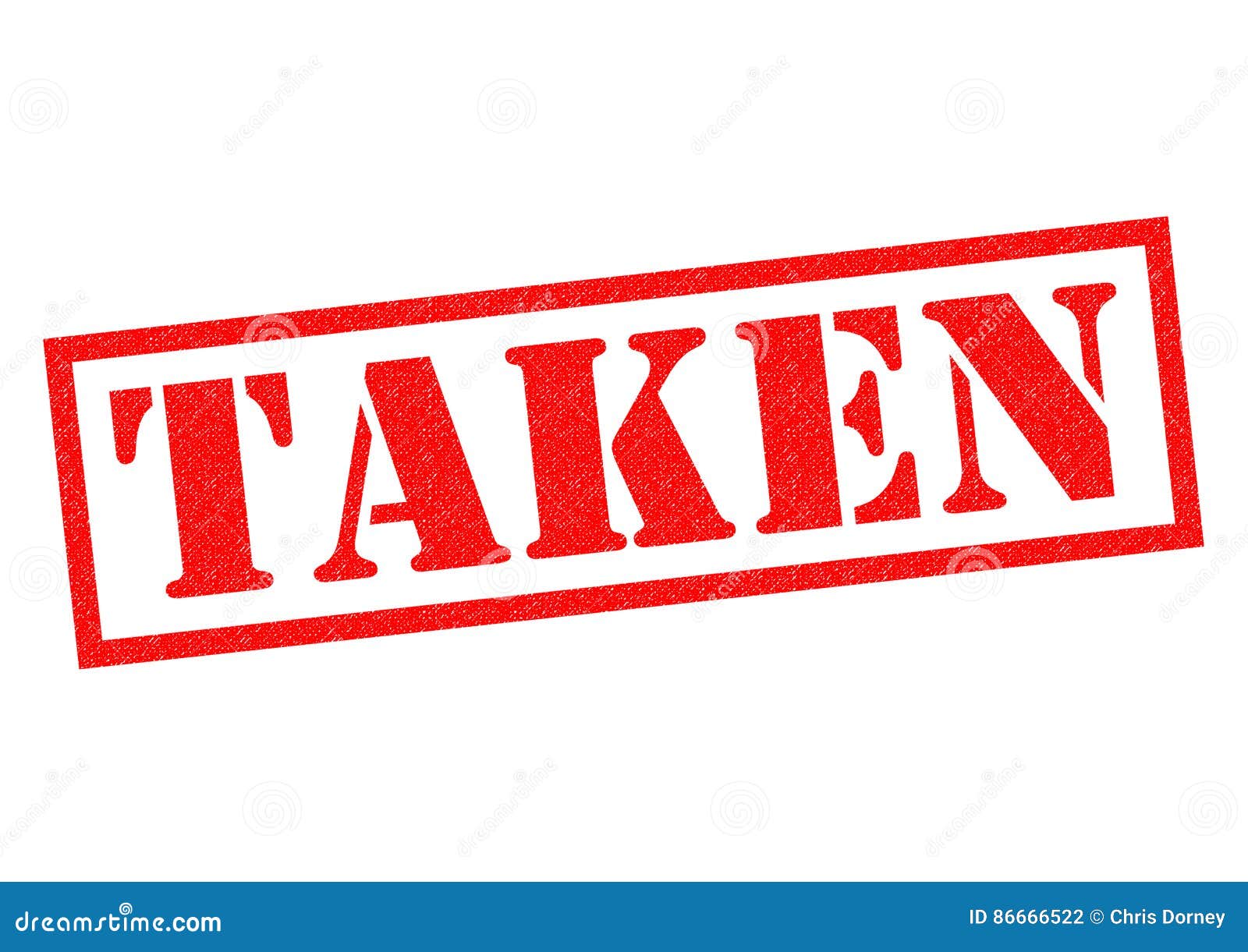 TAKEN stock illustration. Illustration of rubber, attracted - 86666522