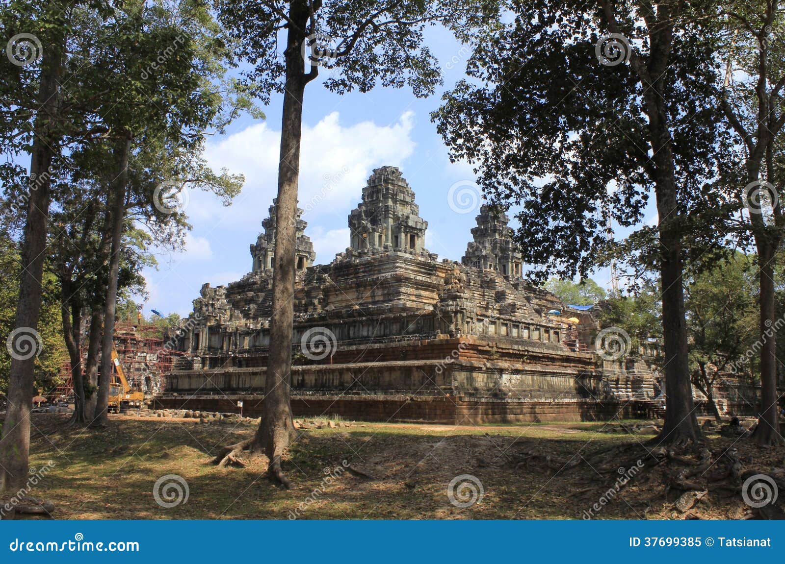 Takeo temple, Cambodia stock image. Image of angkor, temple - 37699385