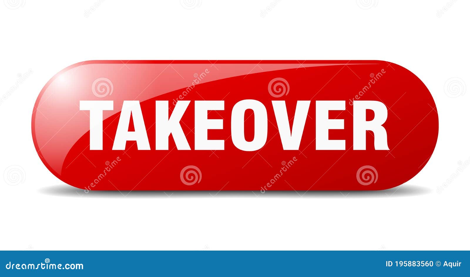 Takeover Button. Takeover Sign. Key. Push Button Stock Vector ...