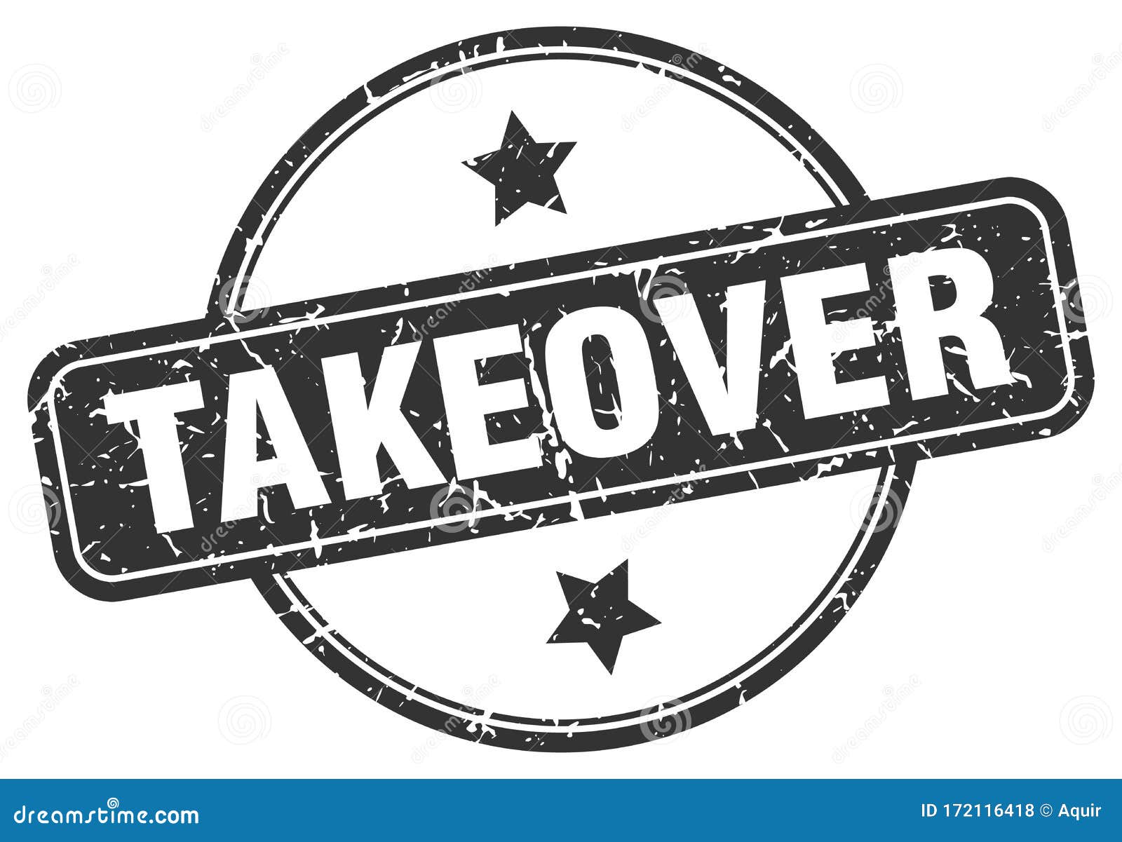 Takeover Stamp. Takeover Round Grunge Sign Stock Vector - Illustration ...