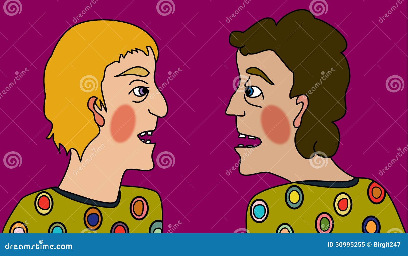 It Takes Two Fools To Make an Argument Stock Illustration ...