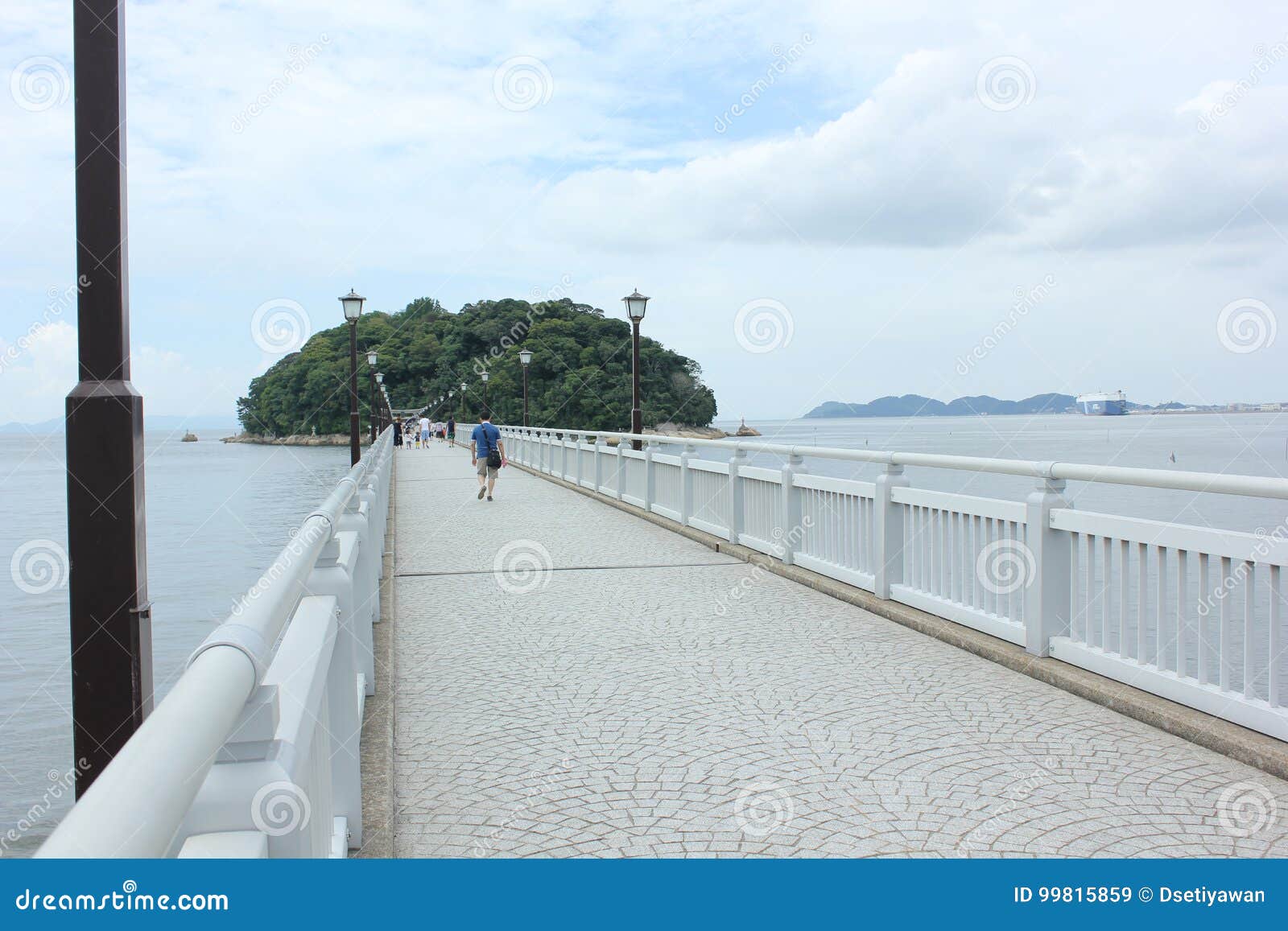 Takeshima bridge stock image. Image of takeshima, main - 99815859