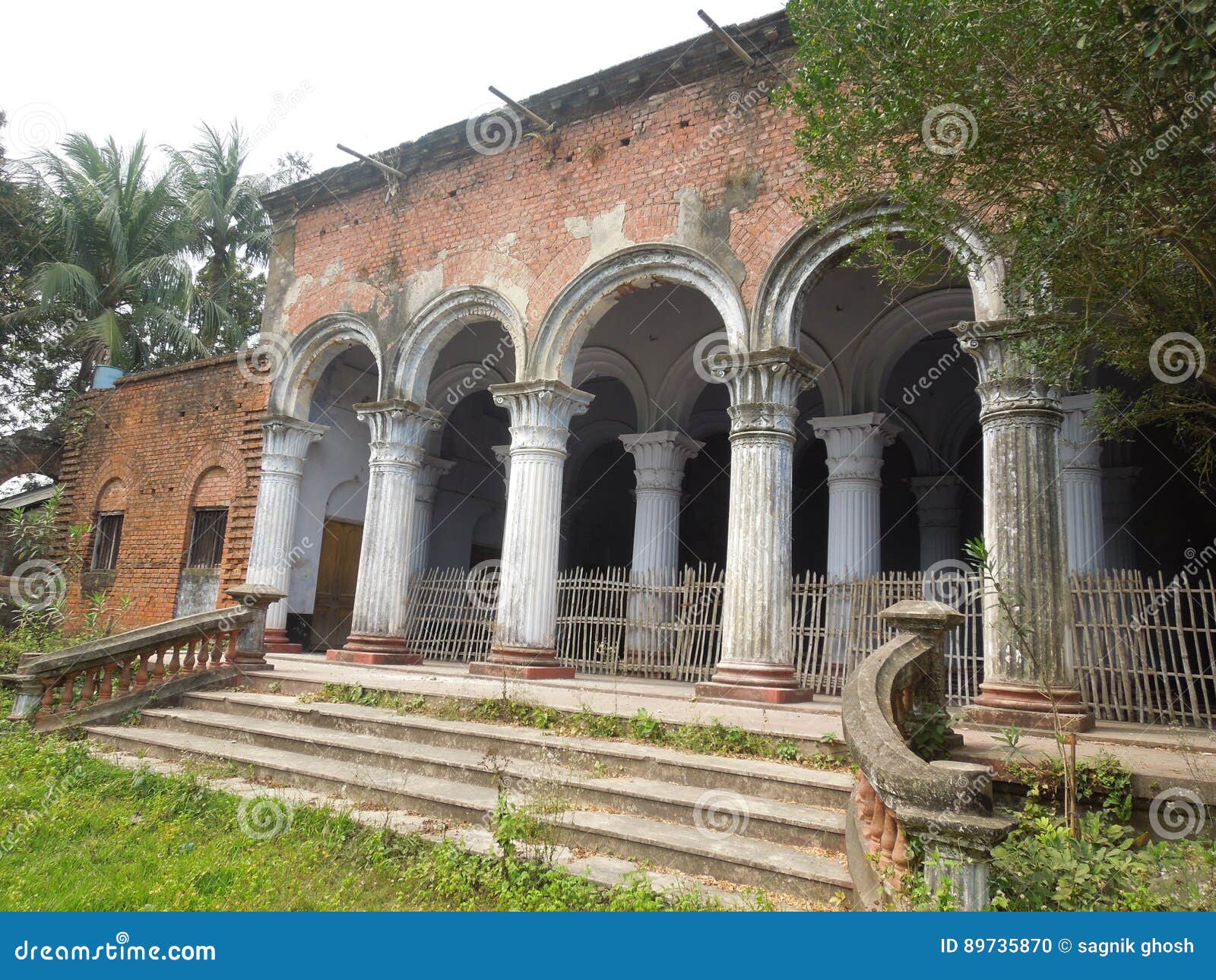 Taki rajbari stock photo. Image of side, place, rajbari - 89735870