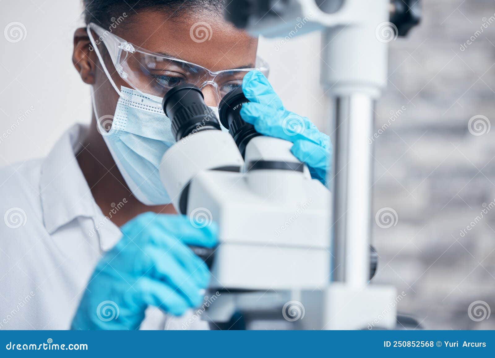 Taking Another Look To Confirm Her Observation. Shot of a Young ...