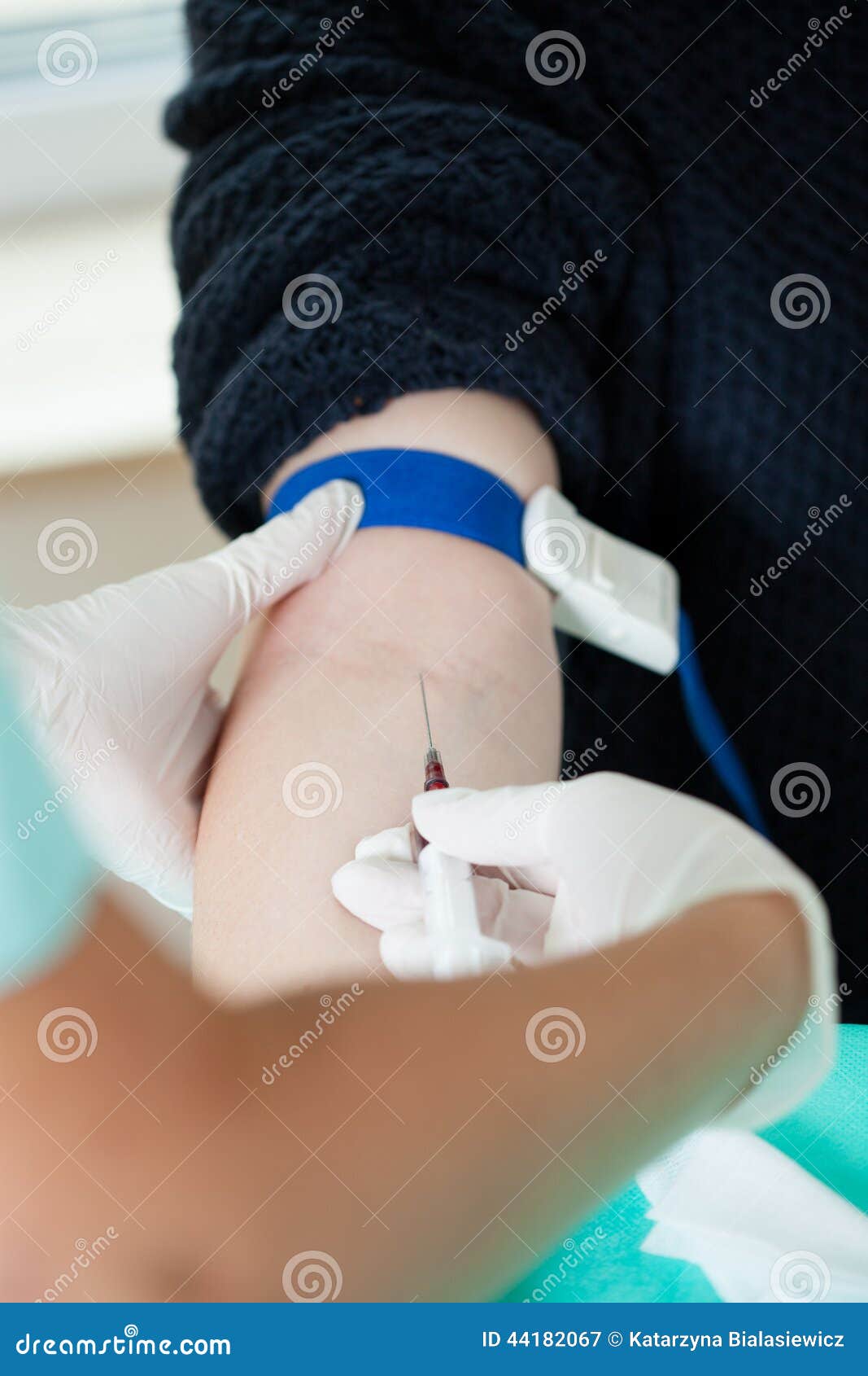 Taking blood sample stock image. Image of consult, needle - 44182067