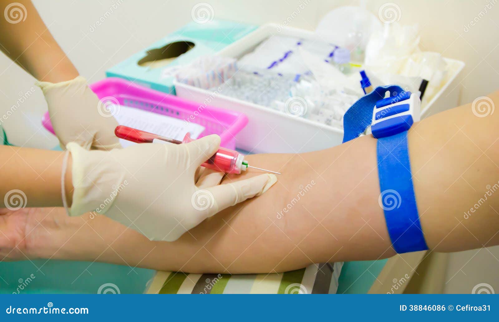 Taking blood sample stock photo. Image of laboratory - 38846086