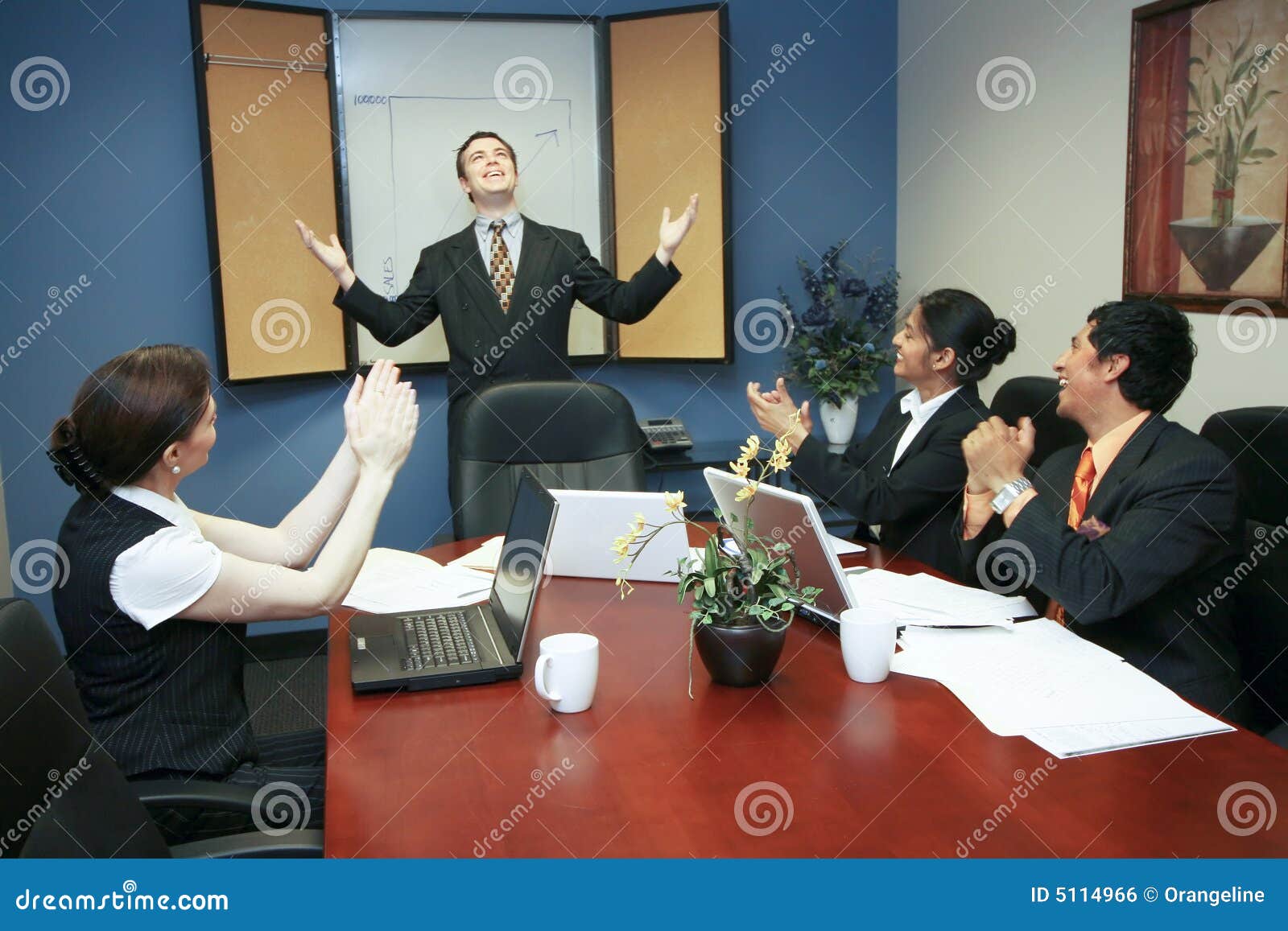 Taking a Bow stock photo. Image of meeting, person, asian - 5114966