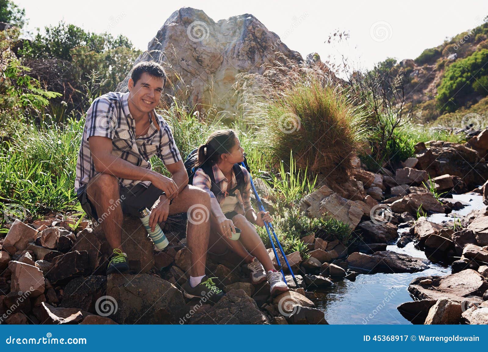 Taking a break stock image. Image of casual, mixed, journey - 45368917