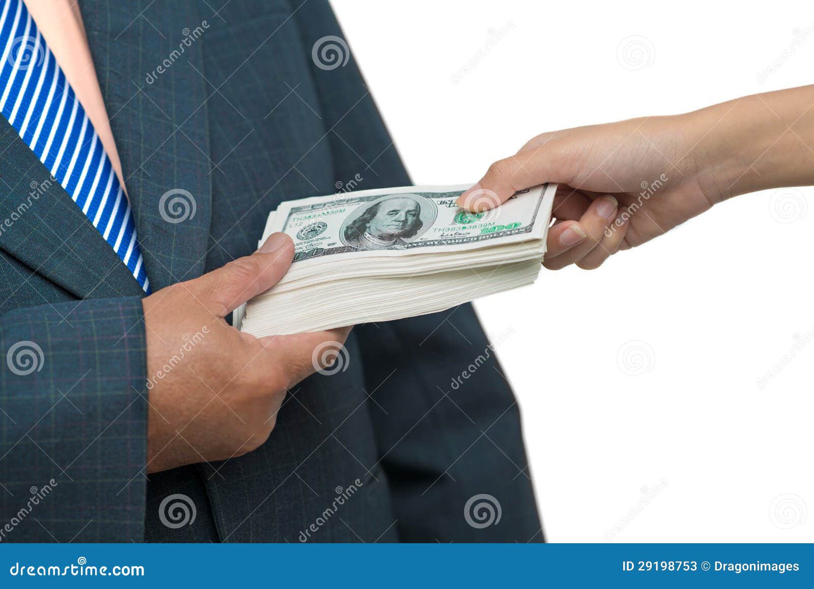 Taking bribe stock image. Image of bribery, corruption - 29198753