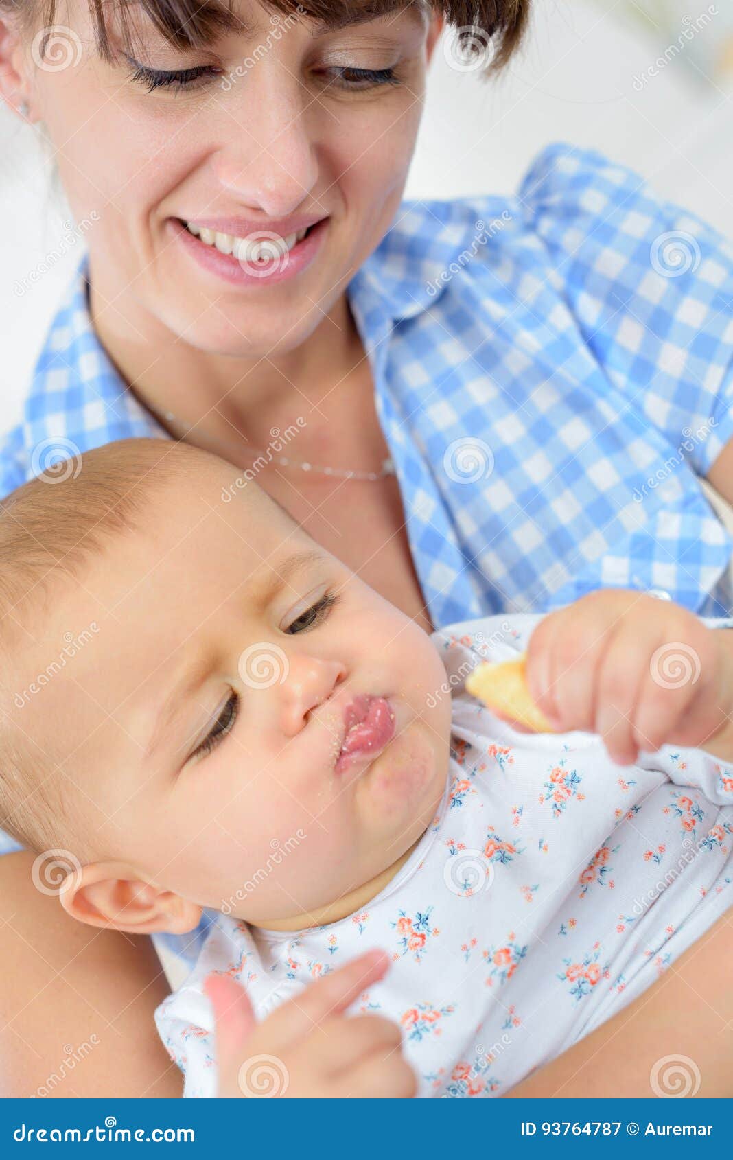 Taking care baby stock image. Image of cuddle, child - 93764787