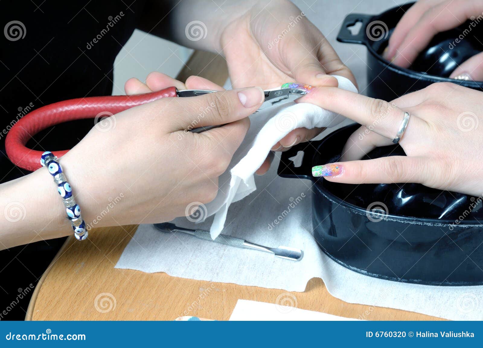 Taking care of nails stock photo. Image of decorative - 6760320