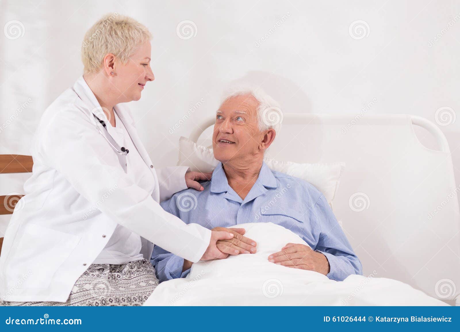 Taking care of old man stock photo. Image of care, nurse - 61026444