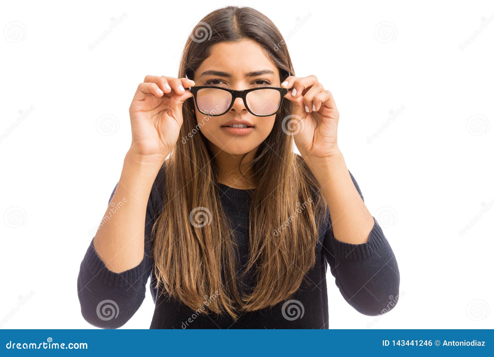 Taking a Closer Look at Things Stock Photo - Image of woman, leisure ...